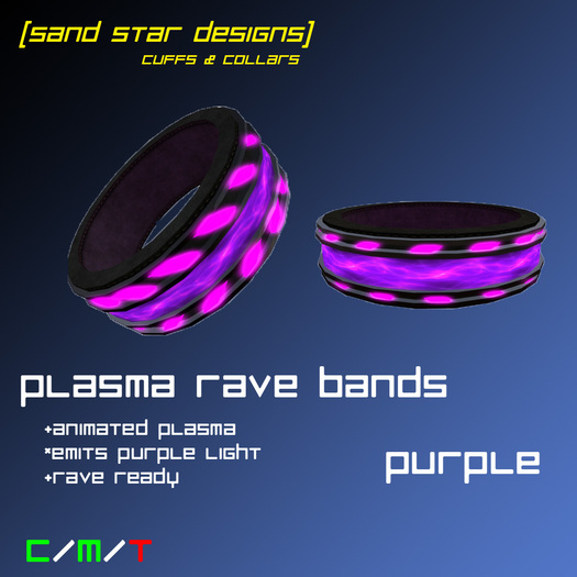 Second Life Marketplace - [SSD] Plasma Bands Box Purple
